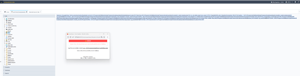 SC_9.10.002 add field to grid - Bugs - Scriptcase Low-code