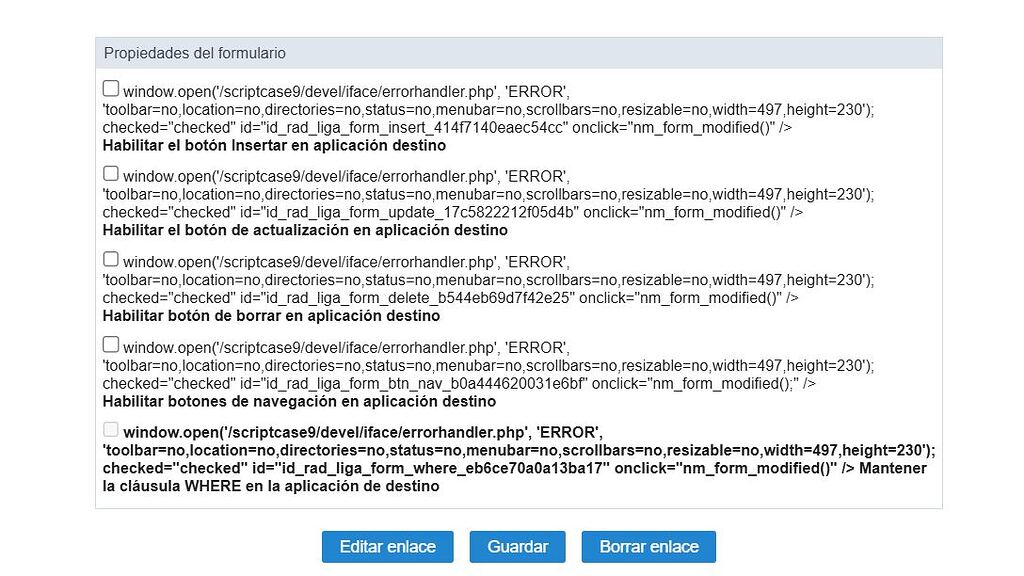 [SOLVED] Error después de última actualización 9.12.019 - Scriptcase 9 ...