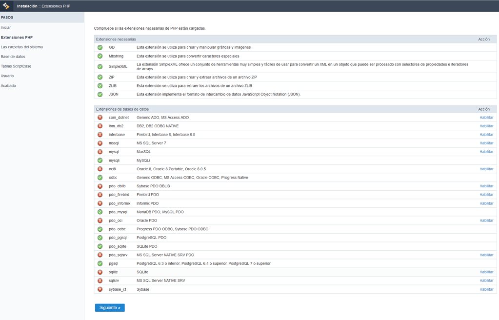 Install Scripcase in IIS stop second step - Installation - Scriptcase ...