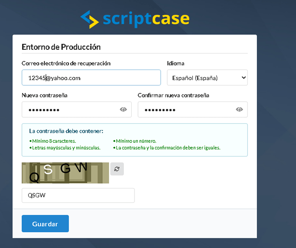 Problema al hacer deploy en IIS - Español - Scriptcase Low-code
