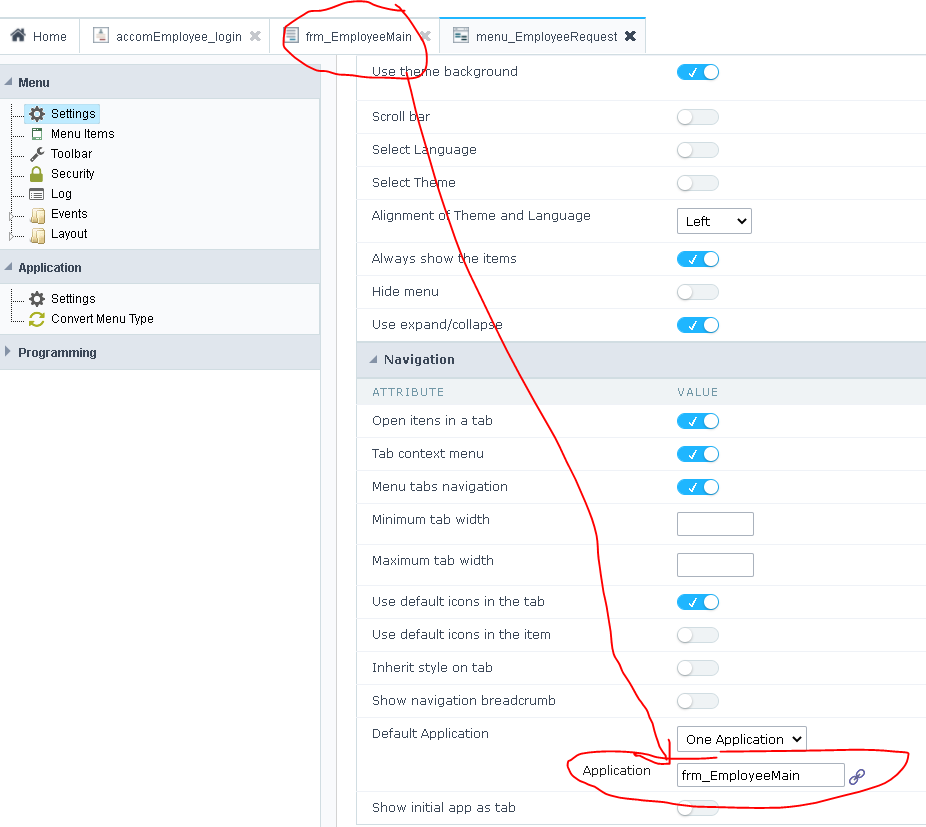 User login control to open form with for this user - Bugs - Scriptcase Low-code